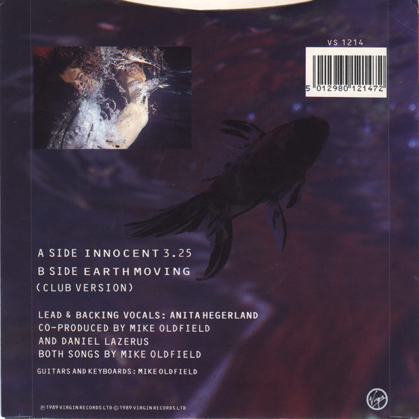 Innocent Virgin 7" - Mike Oldfield Worldwide Discography